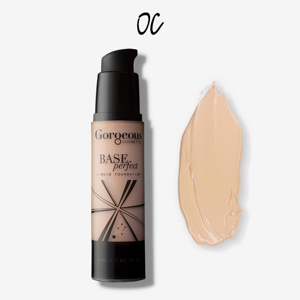 Base Perfect Liquid Foundation - 0C | Gorgeous | Hey Sara